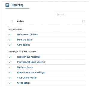 Real Estate Staff and Managers Organize Agent Onboarding Tasks with ...